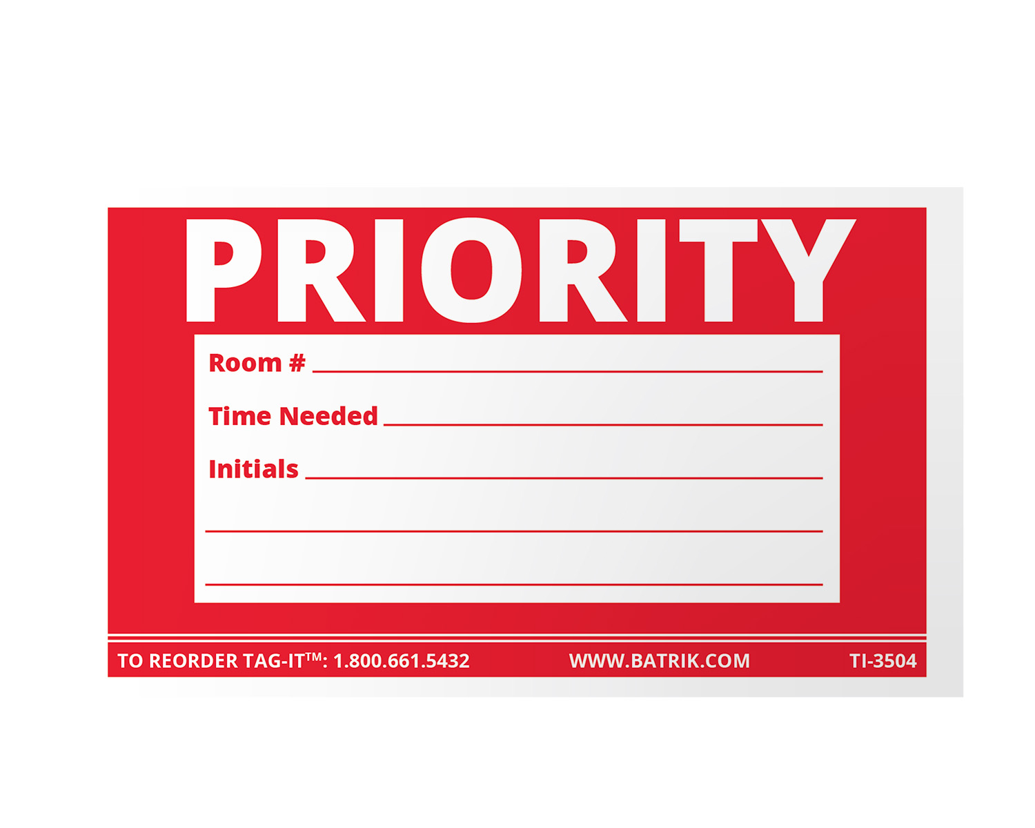 Batrik Tag-It™ Identification Tags - Surgmed Group