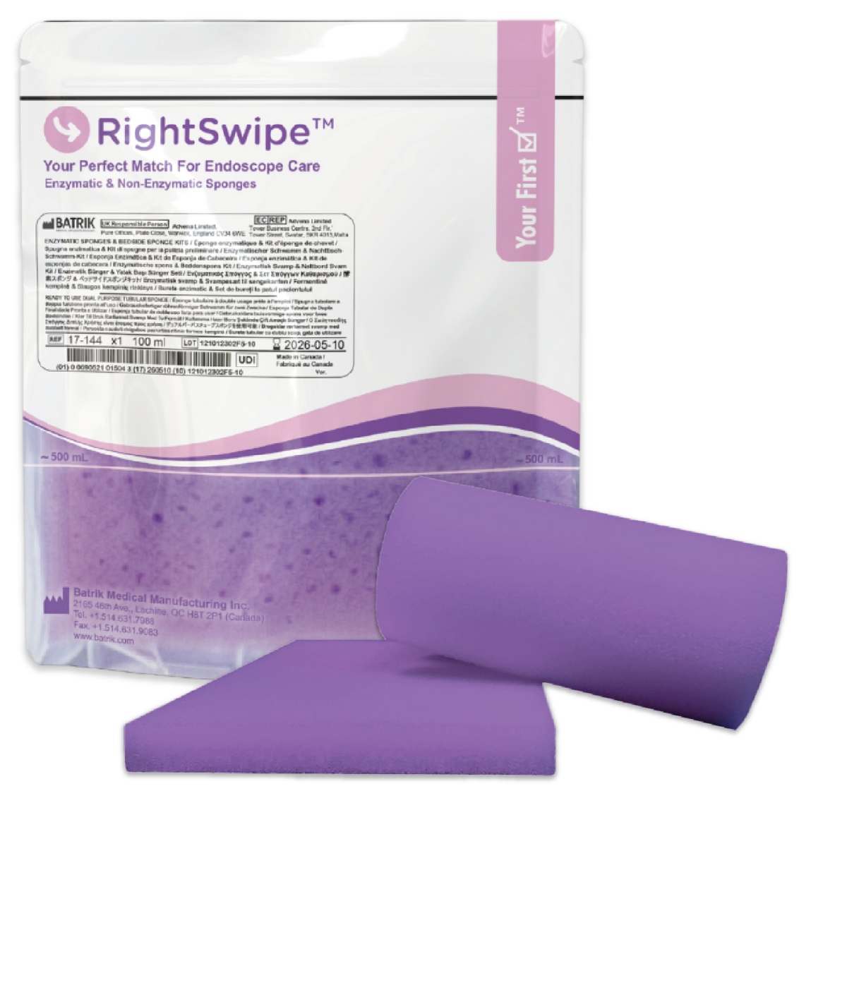 Enzymatic Bedside Sponge Kits - Surgmed Group